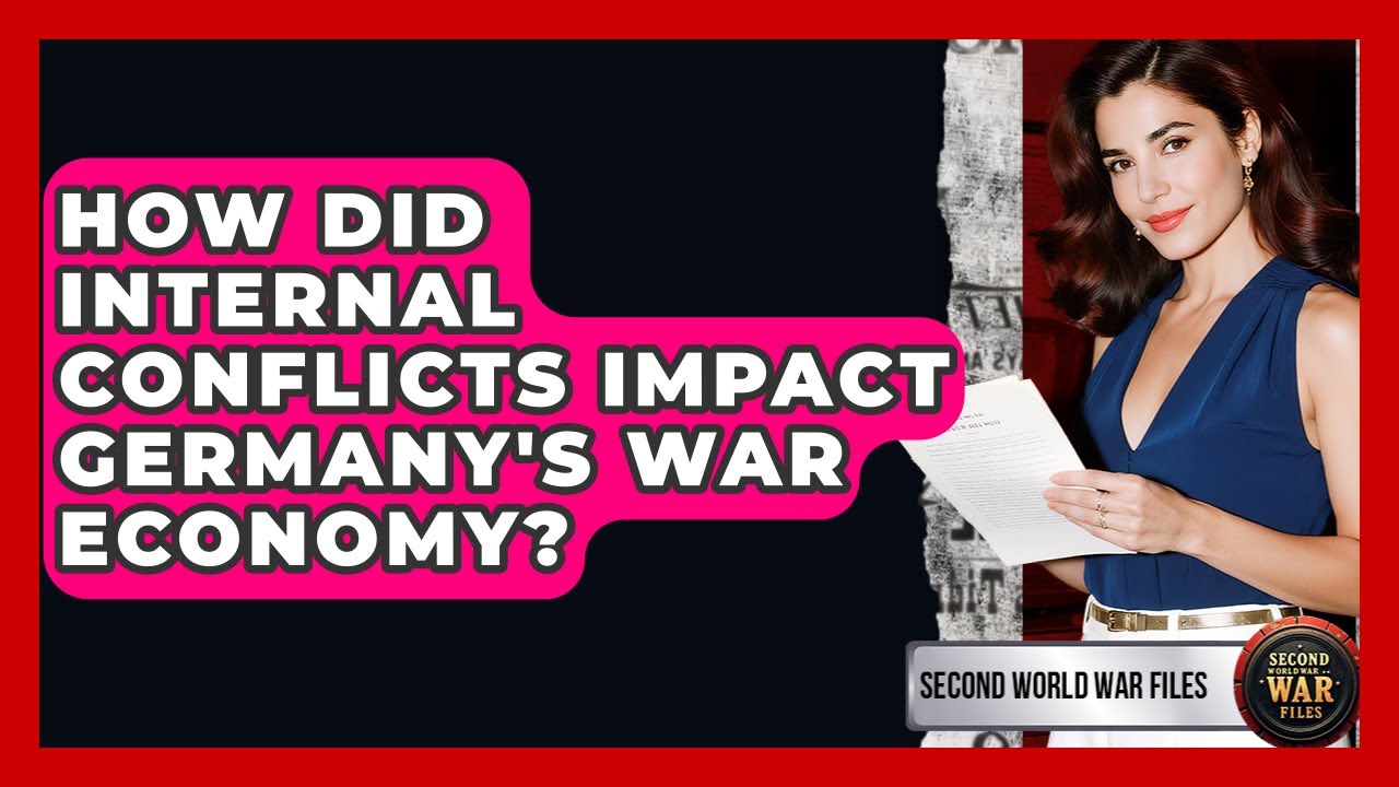 How Did Internal Conflicts Impact Germany's War Economy? - Second World ...