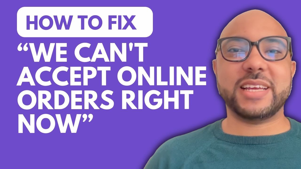 How to Fix “We Can't Accept Online Orders Right Now” in Hostinger ...