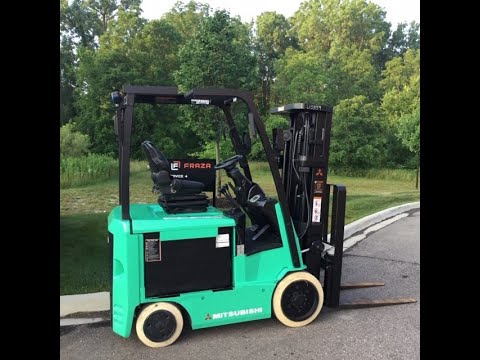 2015 Mitsubishi FBC25N2 U5559 Forklift Walkaround - YouTube