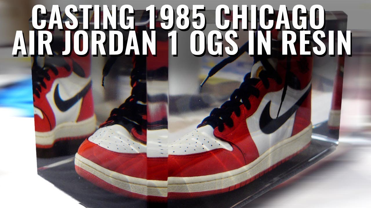 Casting $50,000 Sneakers in Resin - YouTube