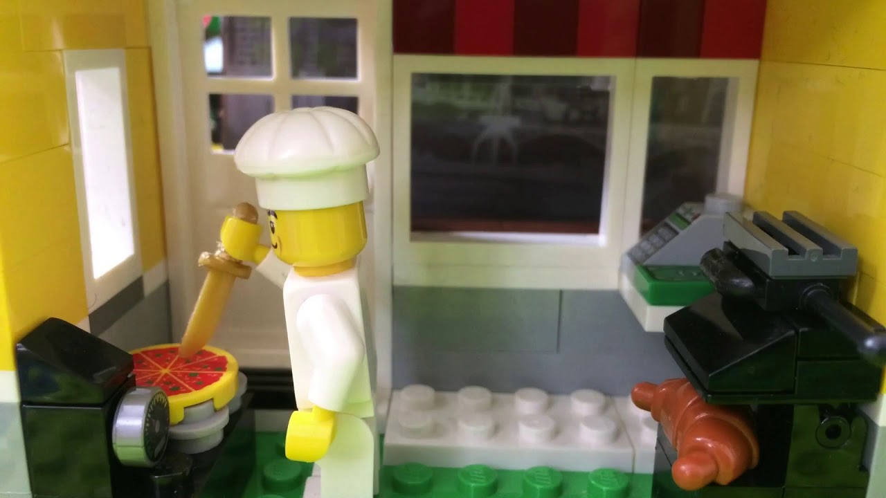 LEGO Pizza Delivery - YouTube