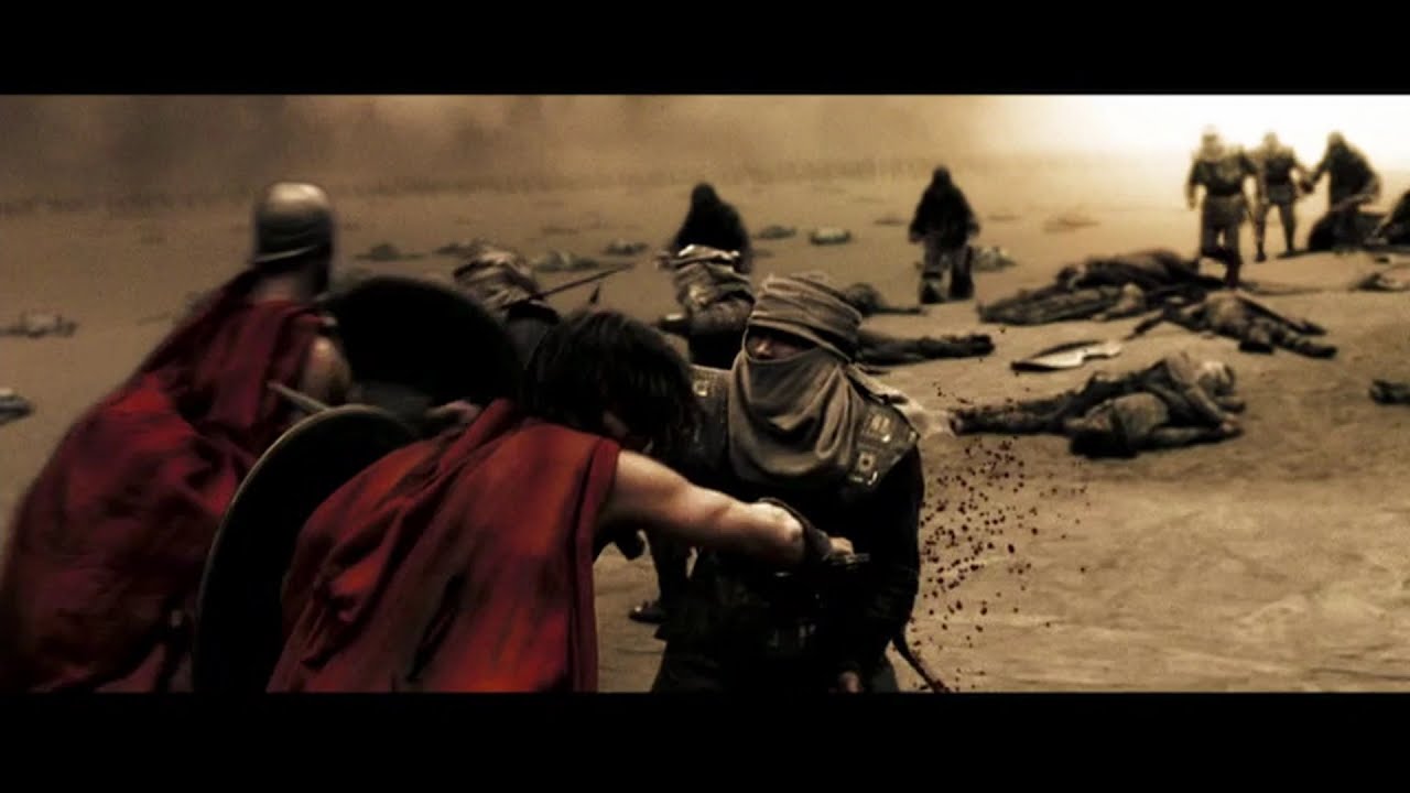 300(スリーハンドレッド) 最強バトルシーン① 〜300 The strongest battle scene Part 1〜 - YouTube
