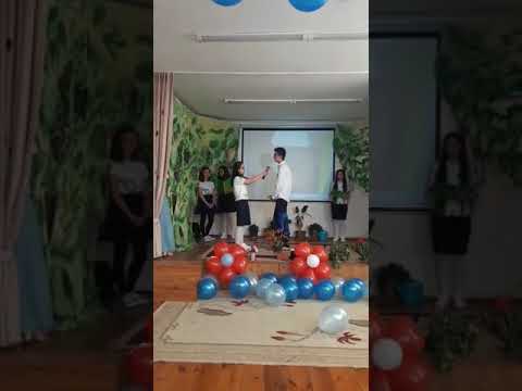 316 saylı orta məktəbdə ingilis dili gecəsi