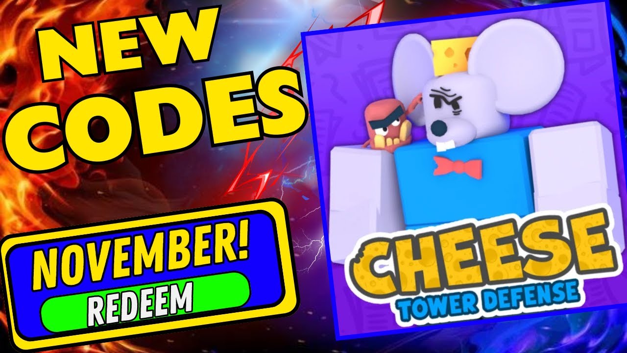 NEW CODES ROBLOX Cheese TD CODES 2024 | Cheese TD CODES | Cheese TD ...