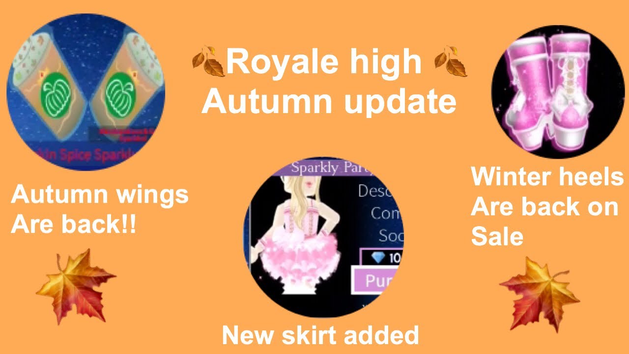 Royale high fall update - YouTube
