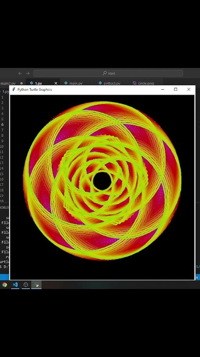 Make A Beautyful Turtle Graphics Using Pythonpython Pythonturtle Pythonturtlegraphics Youtube