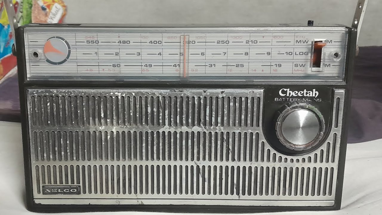 Nelco cheetah 2 band radio📻 #oldsong#radios#oldantique#ratro# ...
