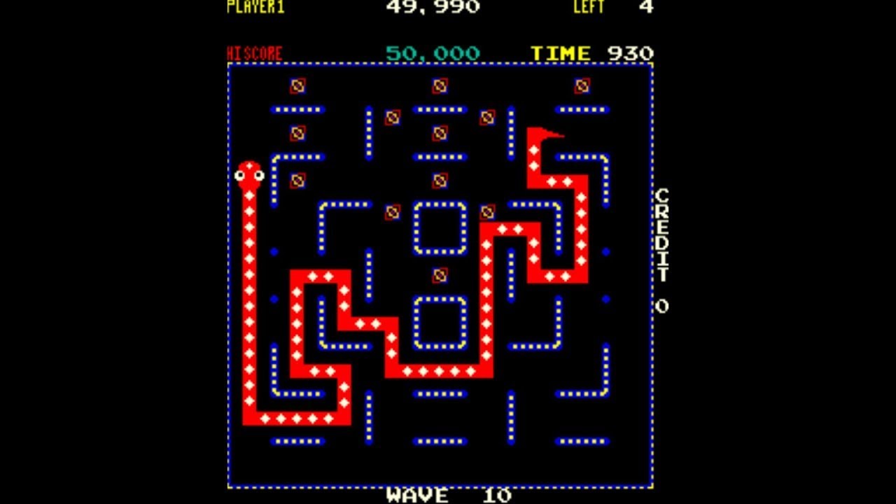 Nibbler [Arcade Longplay] (1982) Rock-Ola {Rev 7} - YouTube