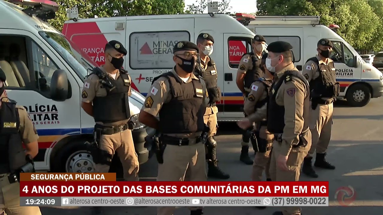 Aniversário do projeto bases comunitárias da PMMG - YouTube