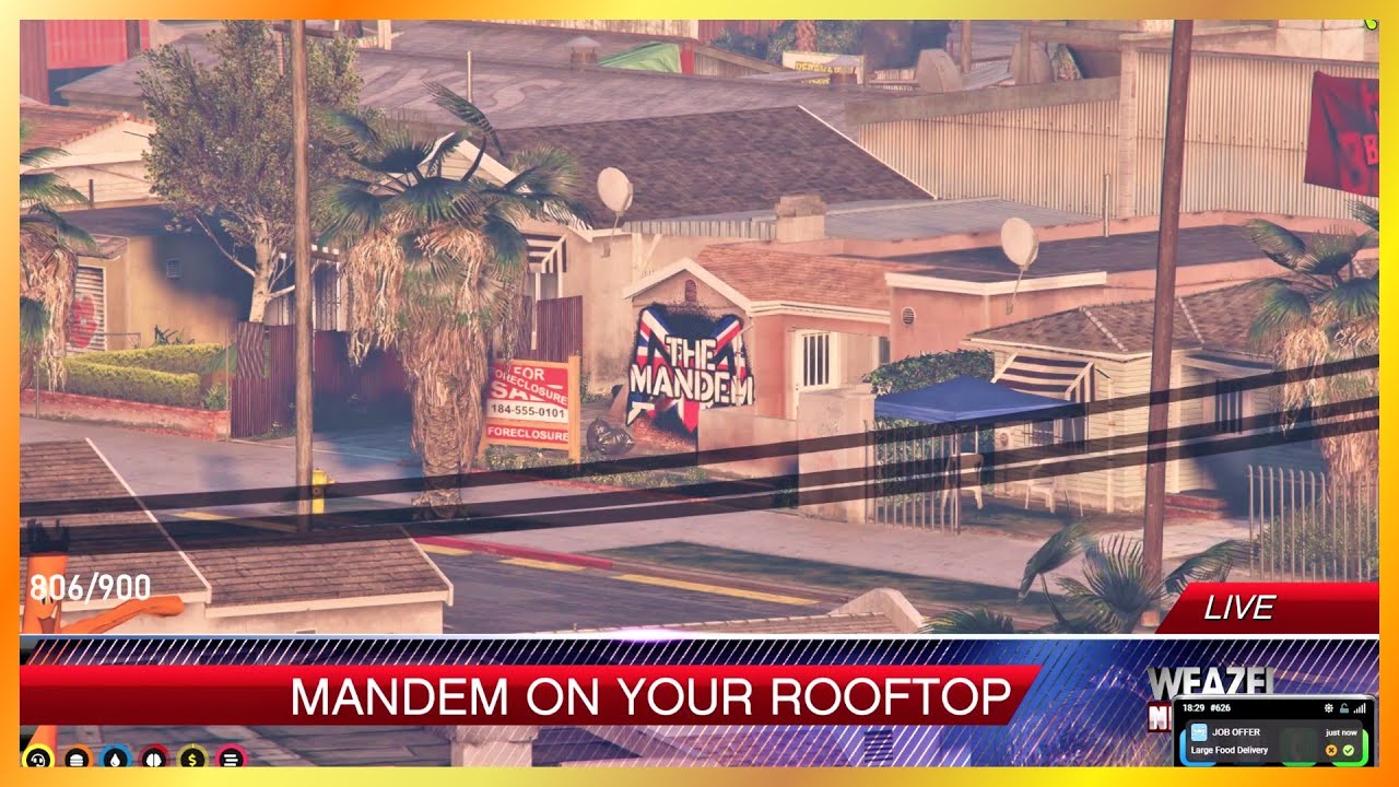 4HEAD Reacts To Mandem Taking BSK Block Spray // GG HOOD NEWS | NoPixel ...