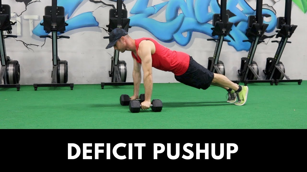 Deficit Push ups - YouTube