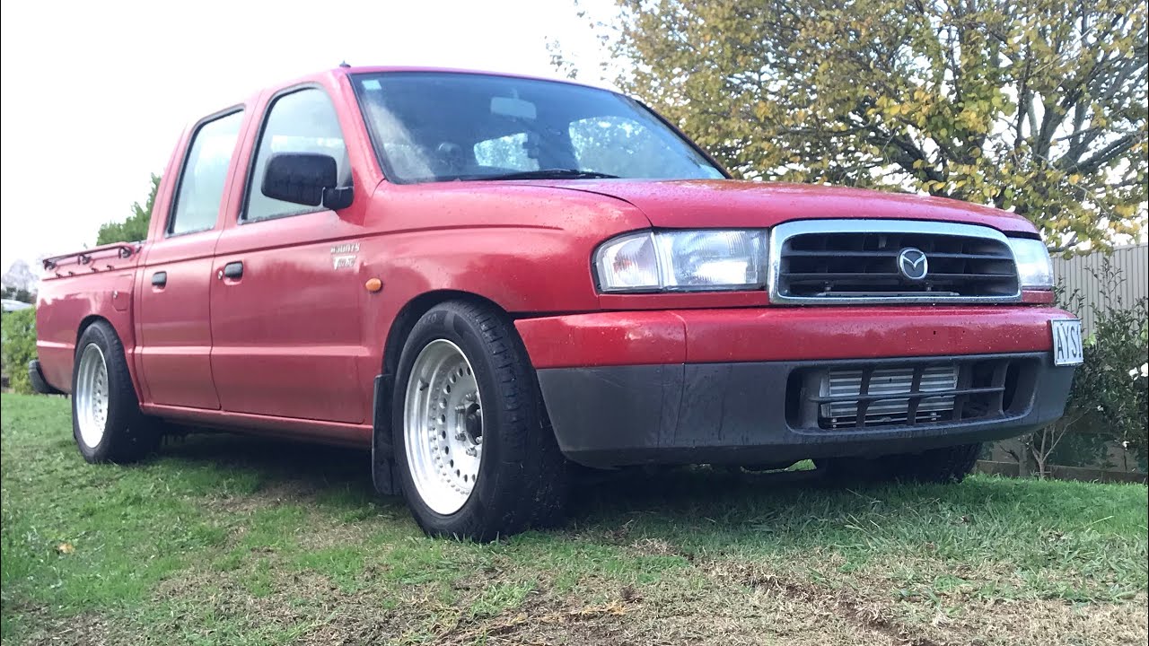 Mazda bounty 0-100 pull - YouTube