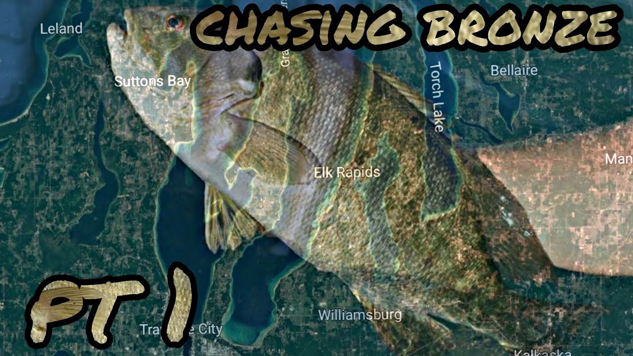 Northern Michigan clear water fishing (CHASING BRONZE PT1) - YouTube