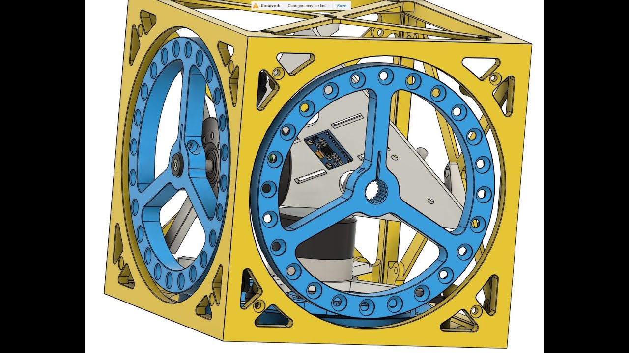 Balancing Cube ESP32 based on REMRC's work - YouTube