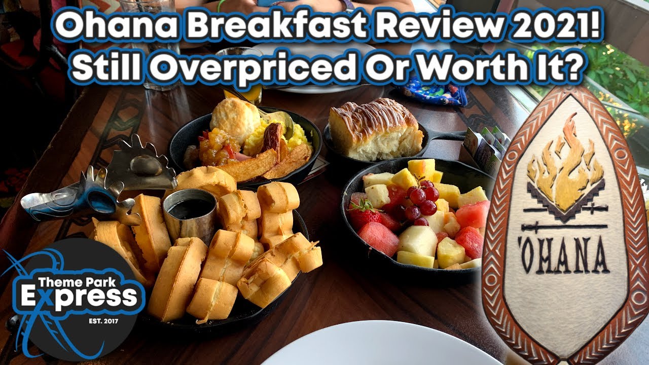 2021 Ohana Breakfast Dining Review! Polynesian Village Resort! No More ...
