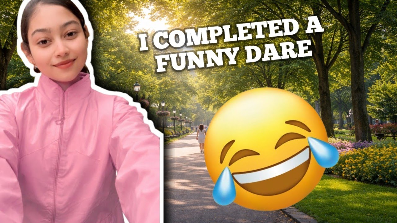 i gave a dare to my friend😂😹with lot of fun and uncontrollable laugh🤣 ...