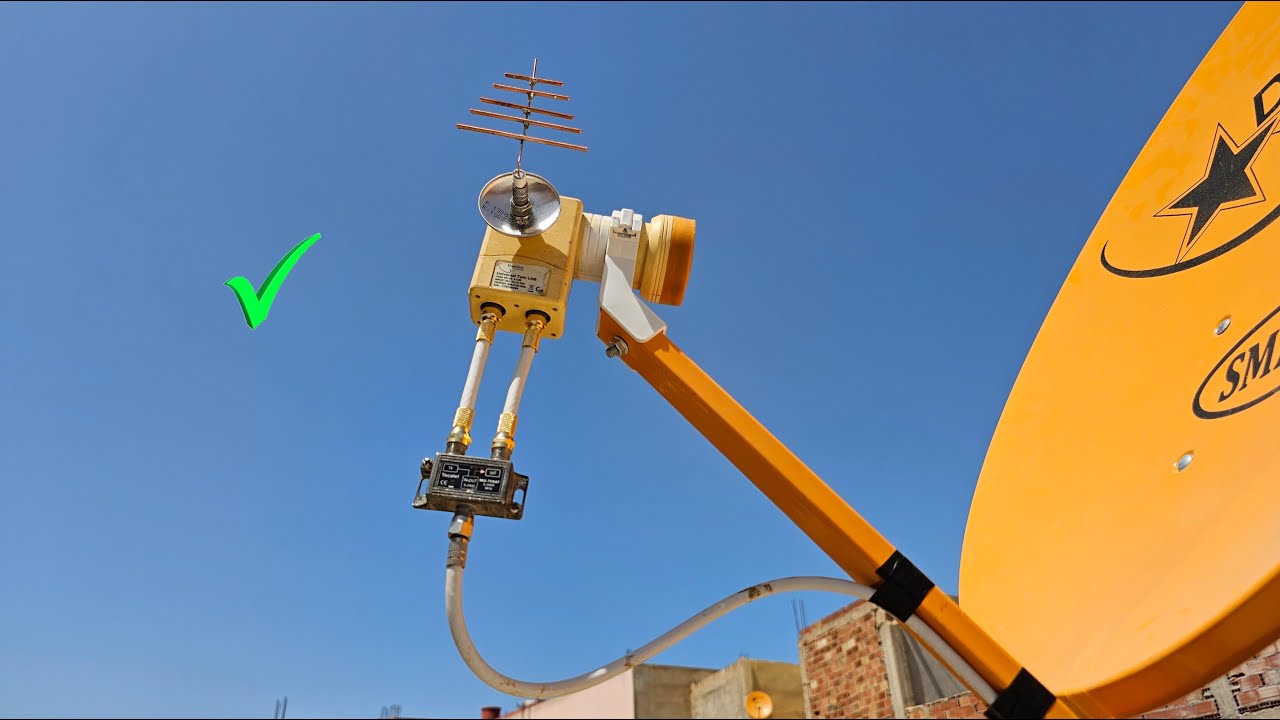 How to operate satellite and terrestrial channels with one TV cable ...