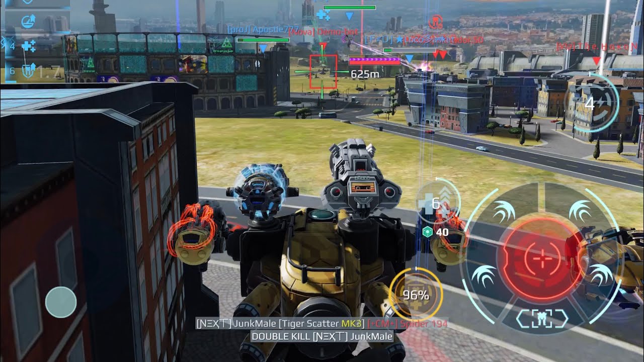 Nonstop beacon-running in Rome with Angler and Revenant🏃— War Robots ...