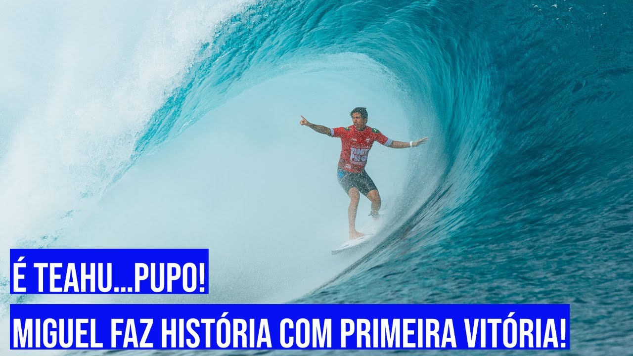 É Teahu…PUPO! Miguel faz história com primeira vitória! | PDTour 112 ...