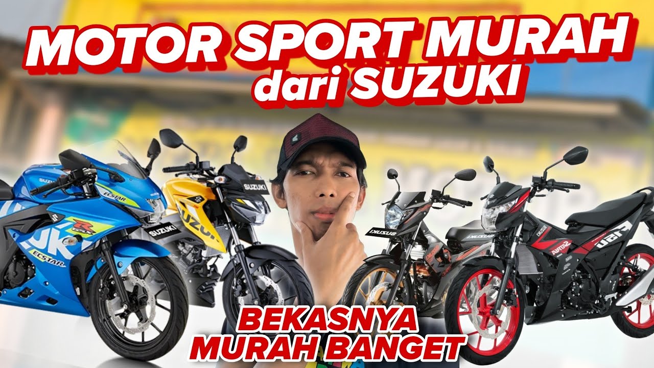 MOTOR SPORT SUZUKI, BEKASNYA MURAH BANGET!? motor bekas murah - ANEKA ...