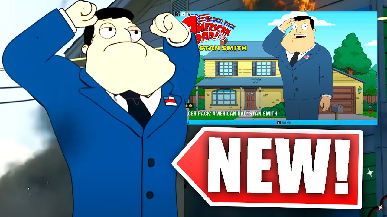 *NEW* AMERICAN DAD STAN BUNDLE in WARZONE | EMOTES , EXECUTIONS, TRACER ...