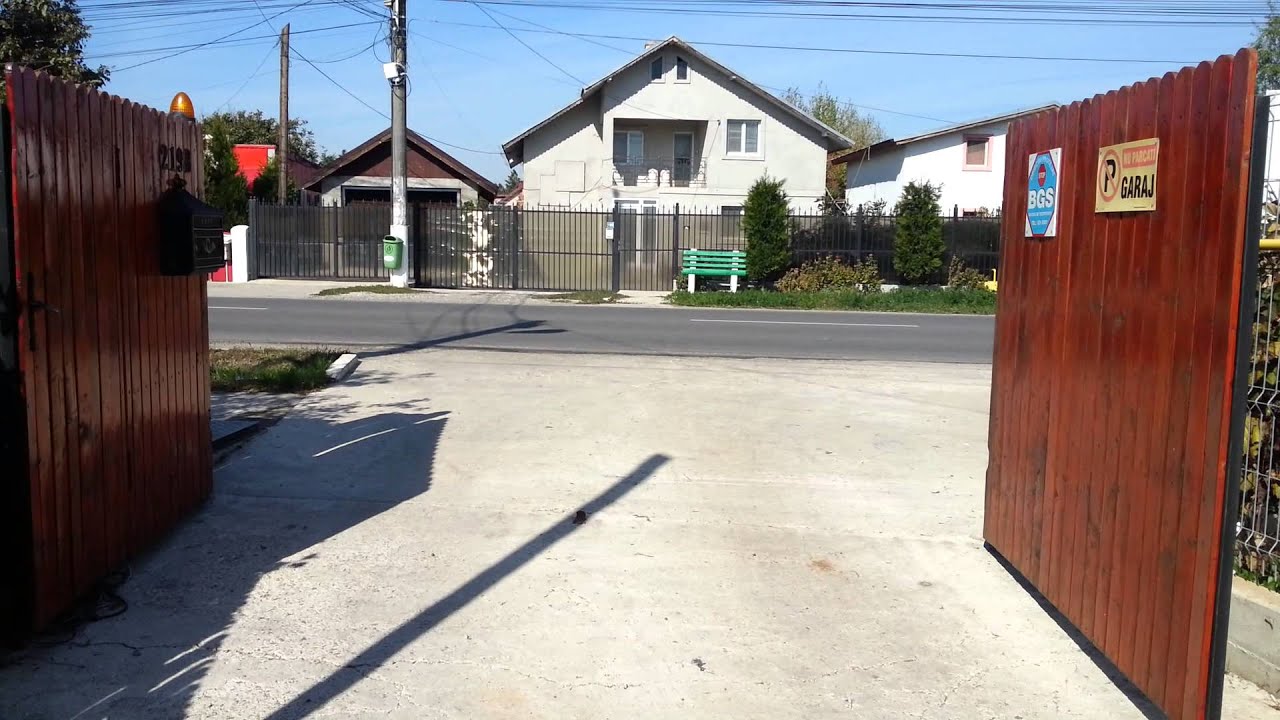 porti electrice automate batante Nice wingo 2024 instalate de www ...