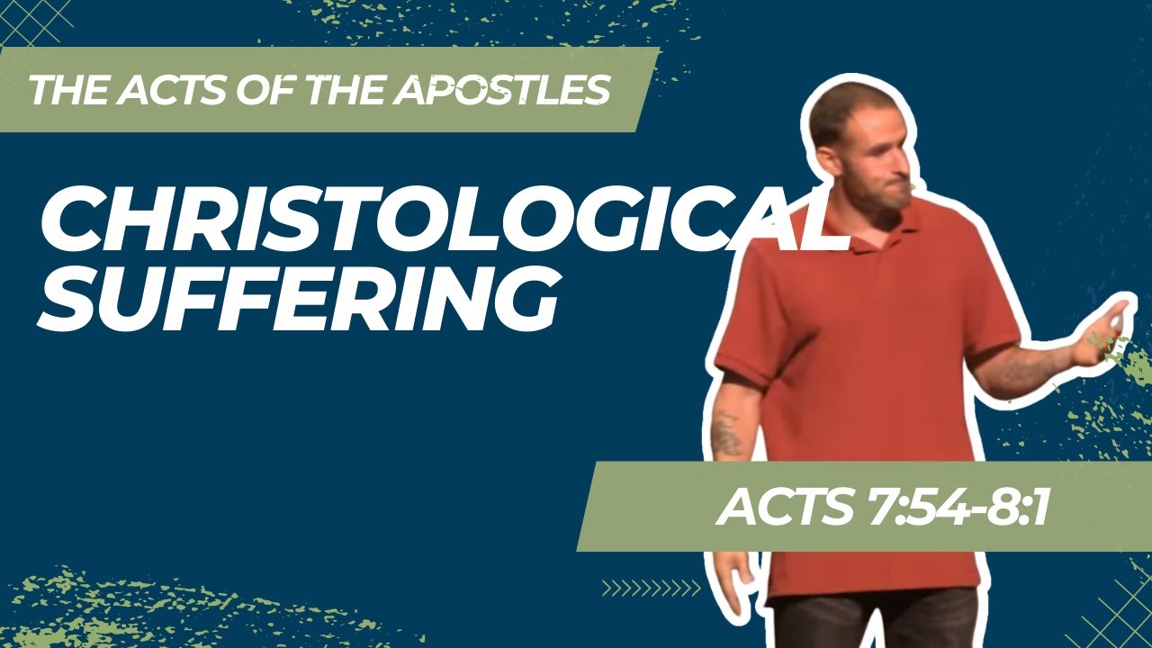 Christological Suffering | The Acts of the Apostles - Pastor Aldo Leon ...