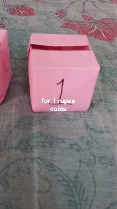 Paper piggy banks 🐖 🏦 #shorts | Quick Arts & Crafts - YouTube