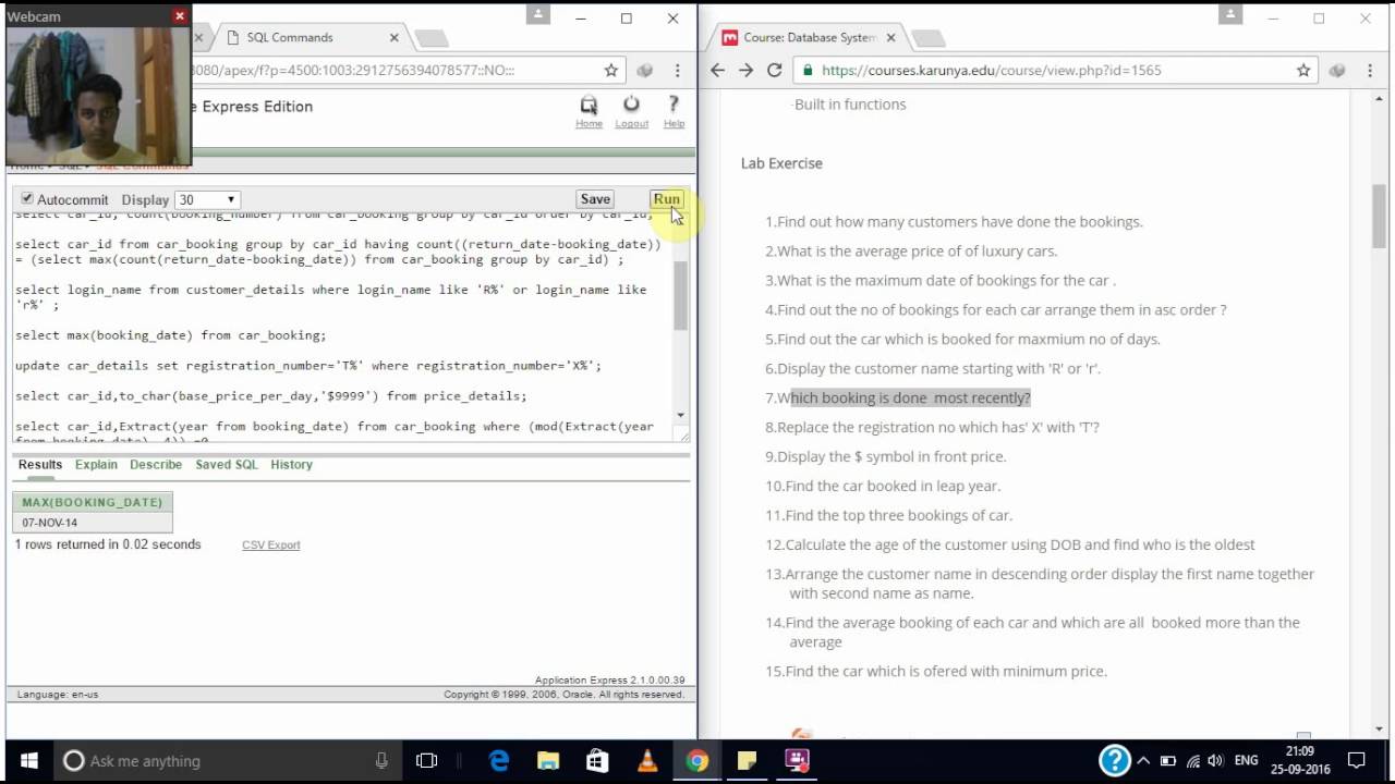 database exp 3 - YouTube