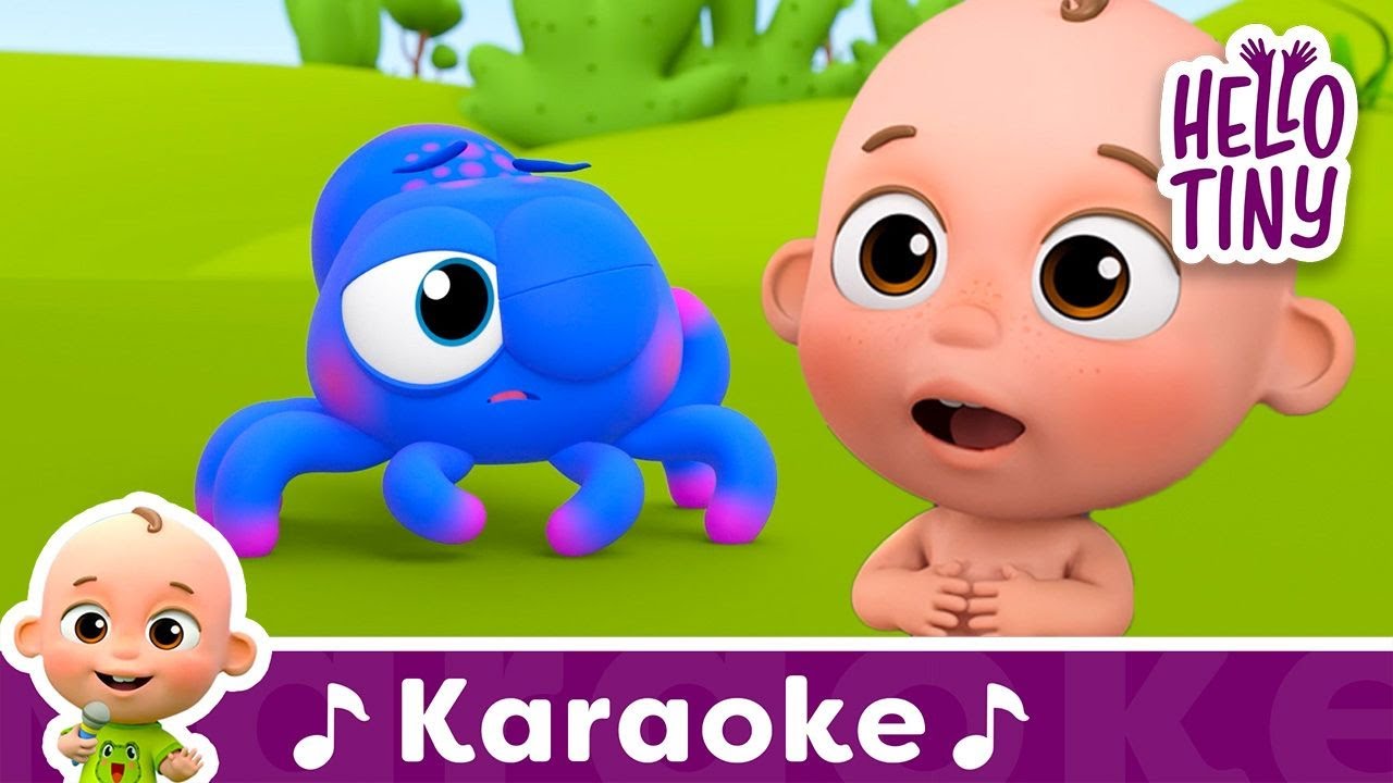 🎶 Itsy Bitsy Spider KARAOKE 🕷️ | Hello Tiny | Sing Along With Me! - YouTube