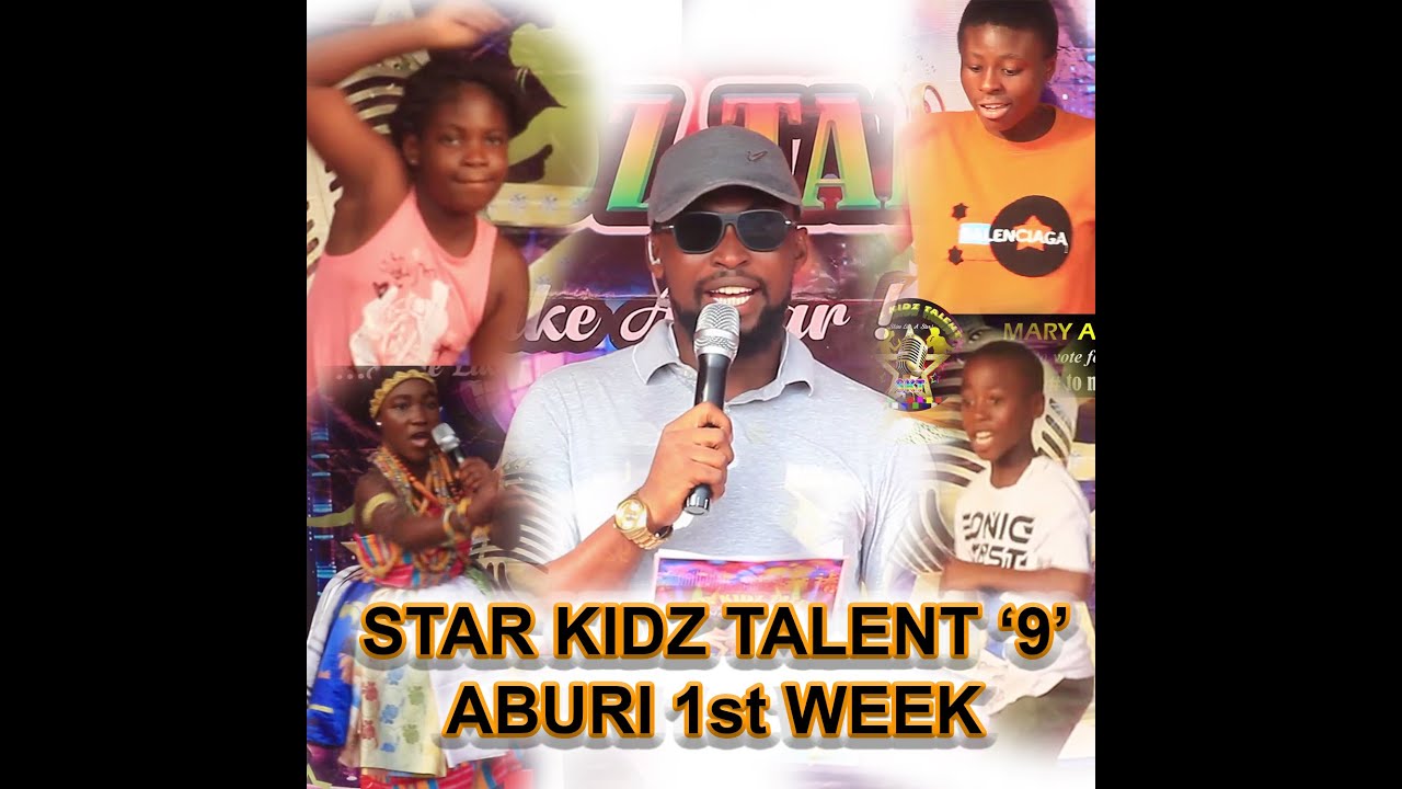 STAR KIDZ TALENT 9 Aburi 1st Week - YouTube