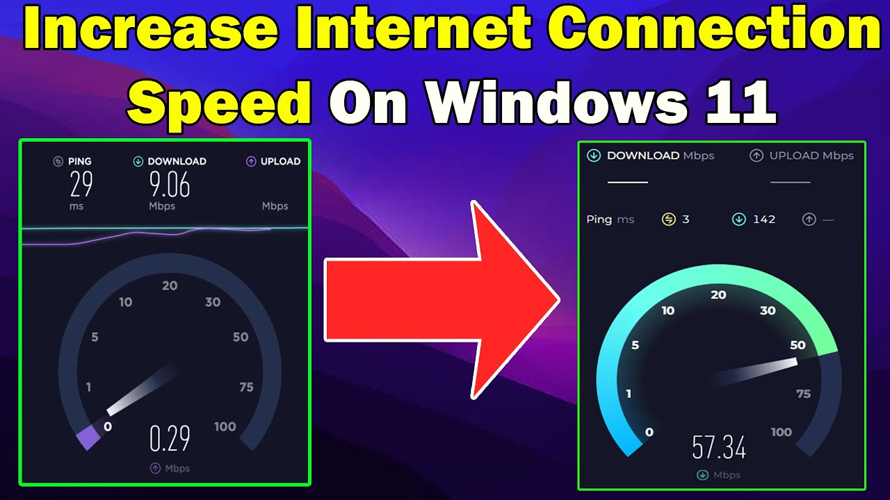 How To Increase Internet Connection Speed On Windows 11 - YouTube