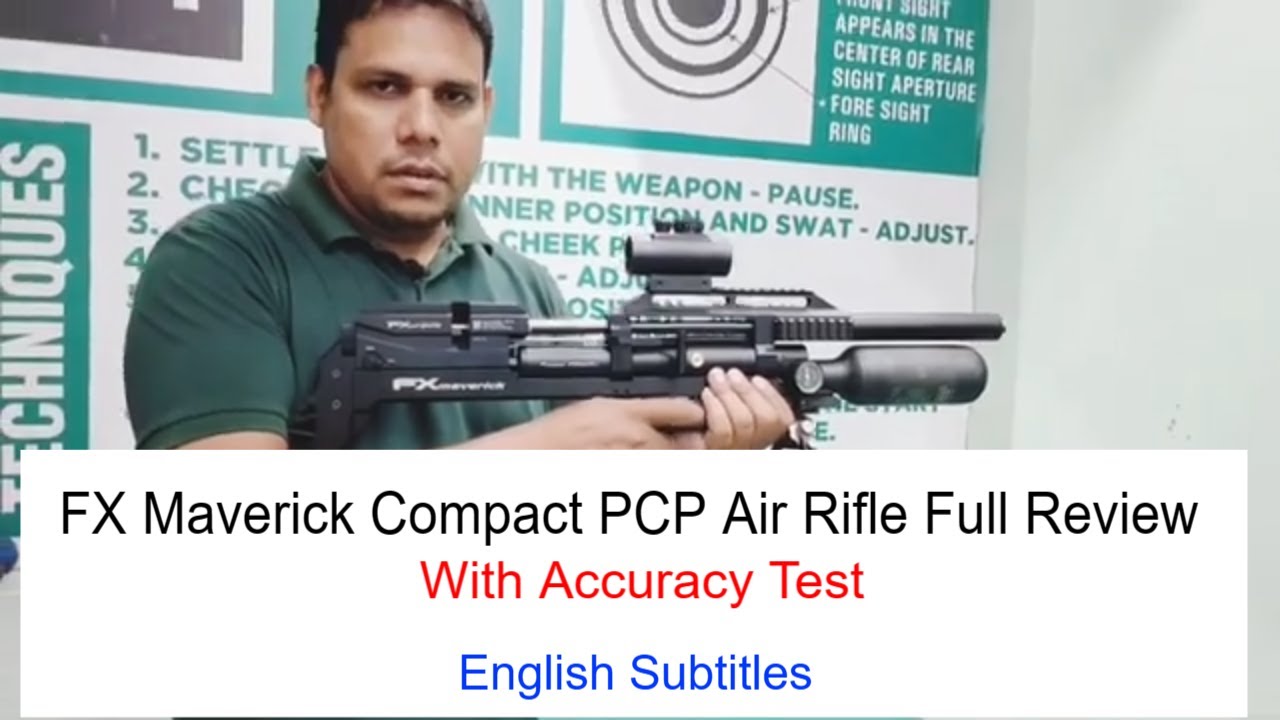 Review FX Maverick Compact 0.177 PCP Air Rifle | बहुत ही खास FX मेवरिक ...