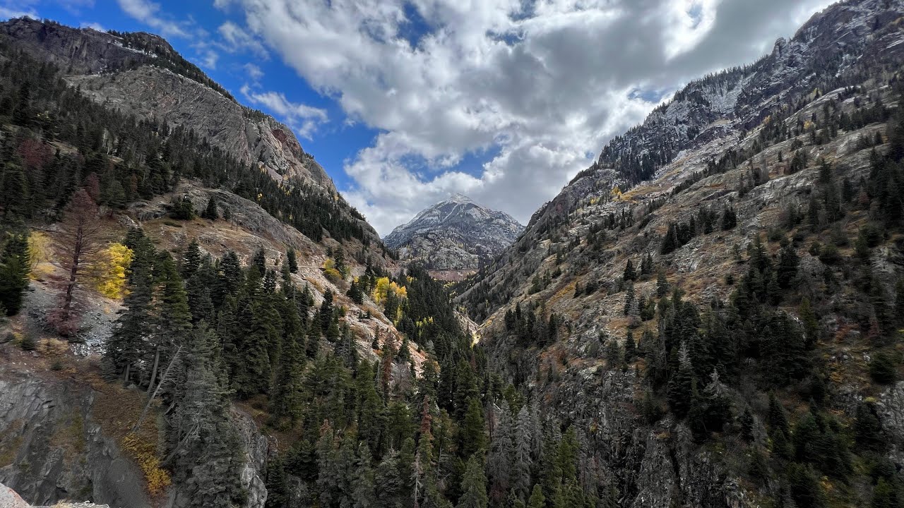 360 Video Million Dollar Highway, Ouray Colorado to Silverton Colorado ...