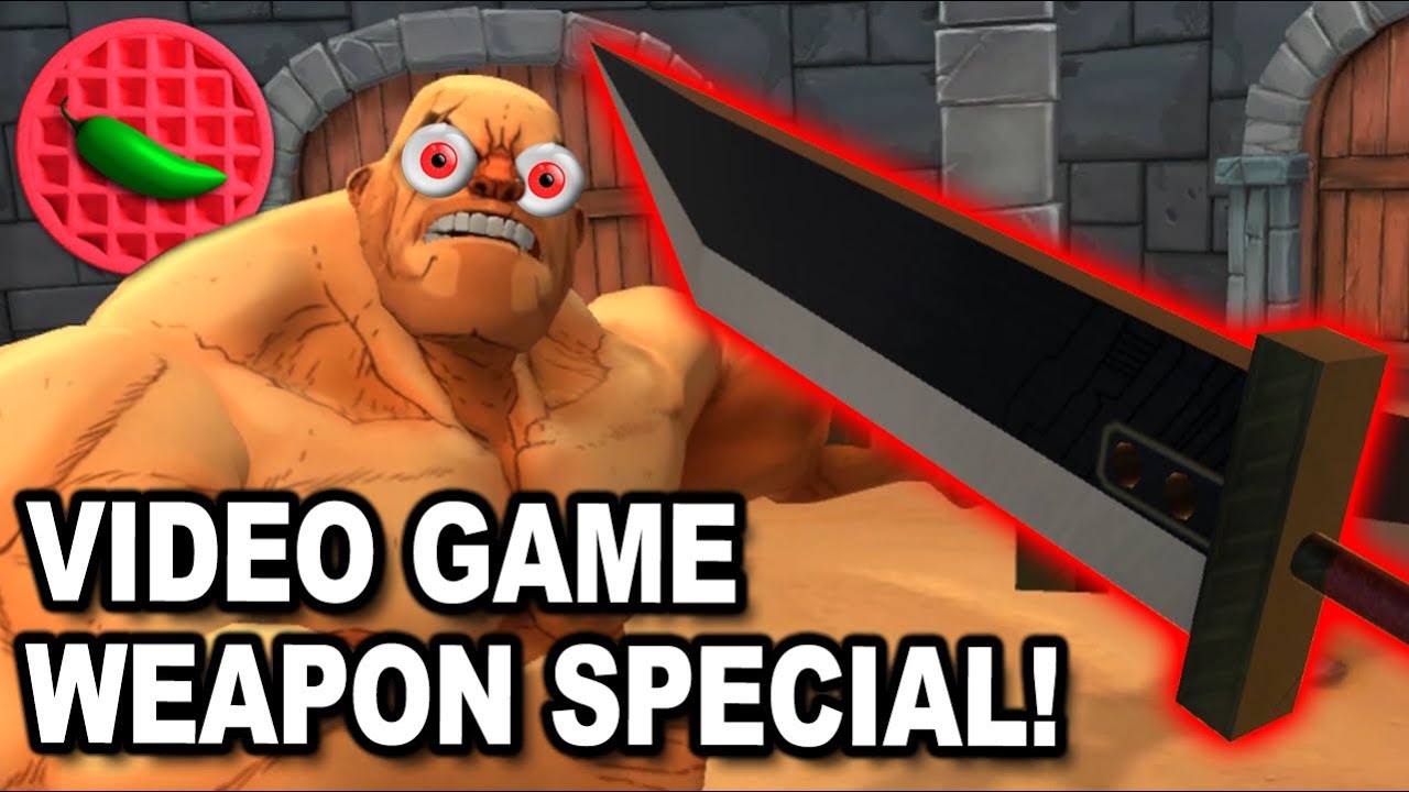 VIDEO GAME WEAPON MOD SPECIAL -- Let's Play Gorn (HTC Vive VR Gameplay ...