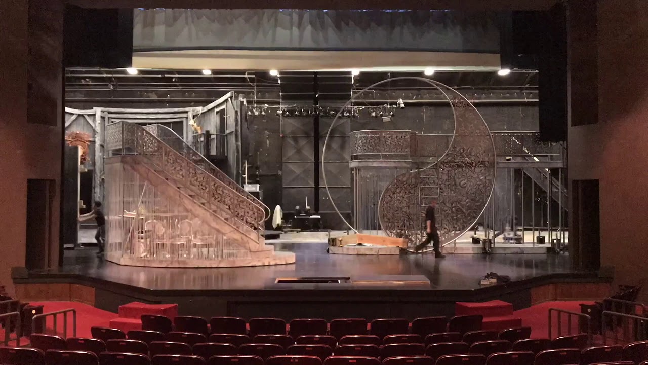 Randall L. Jones Theatre Changeover - YouTube