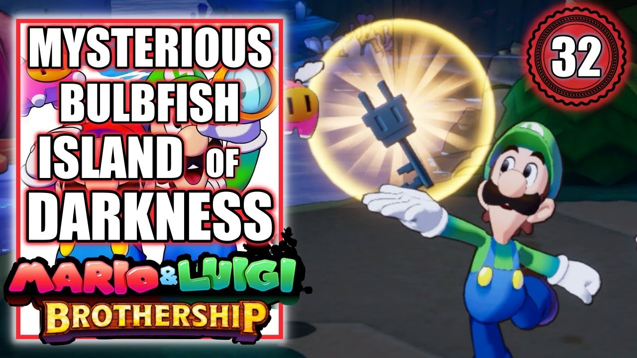 Mario and Luigi Brothership - Mysterious Bulbfish Island of Darkness ...