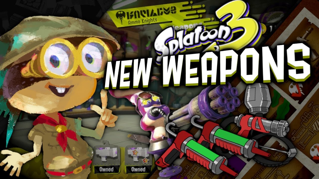 1 NEW Splatoon 3 Weapon For EVERY CLASS - YouTube