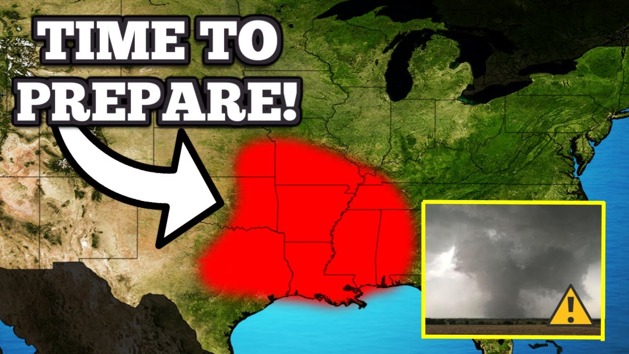 Monster Storm To Bring Significant Severe Weather To USA... - YouTube