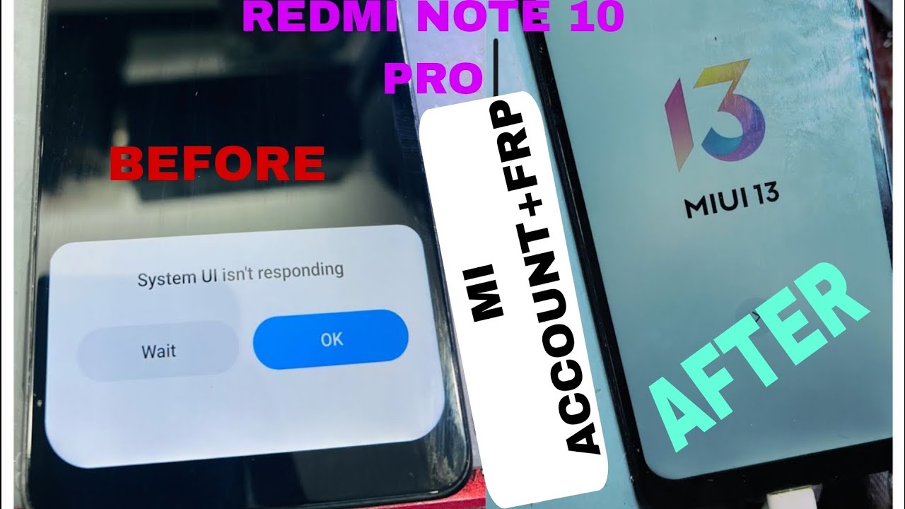 Redmi Note 10 Pro Flash || System isn't responding error | Xiaomi Mi ...