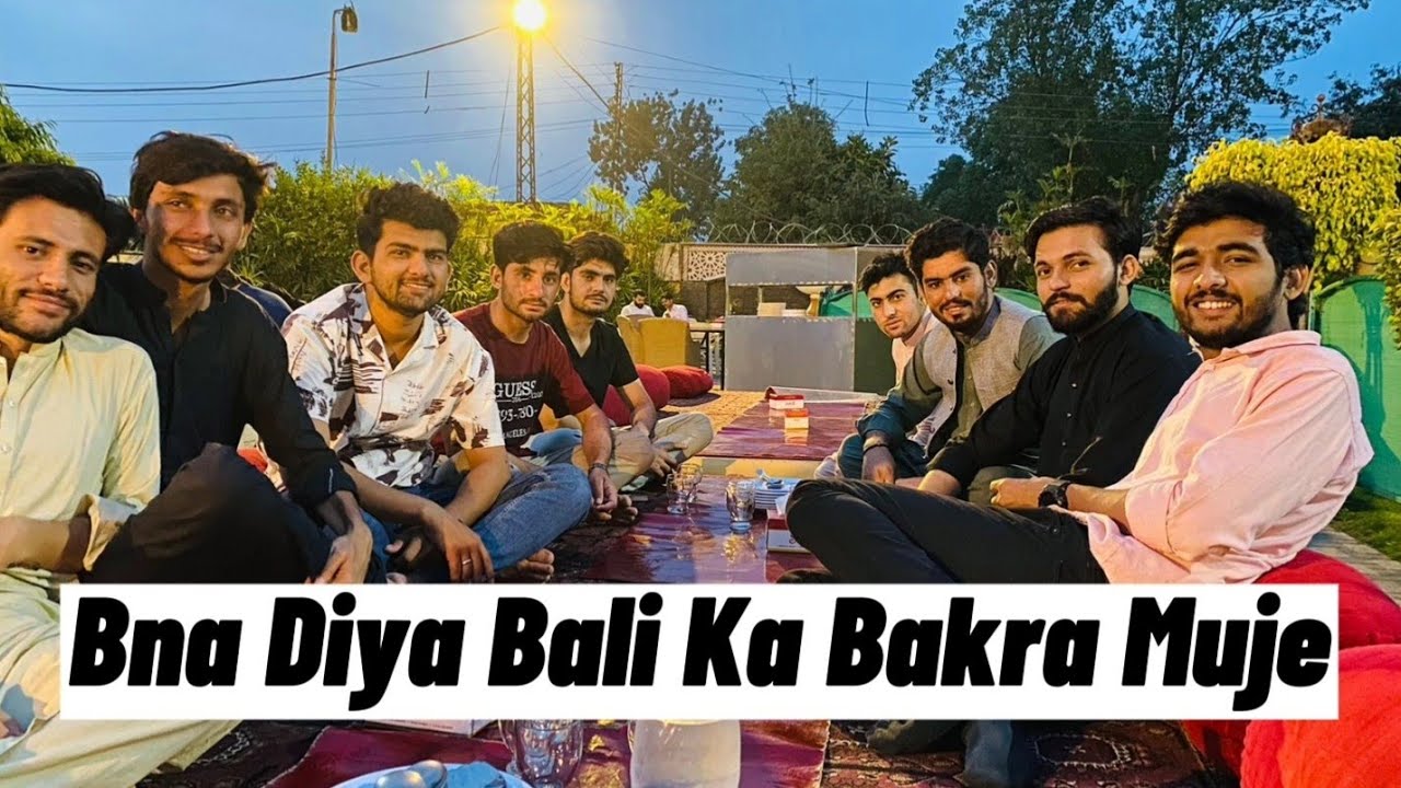 Bna Diya Bali Ka Bakra Muje || Food Street Rawalpindi - YouTube