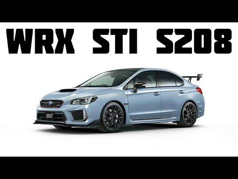 Subaru WRX STi S208 | What we know so far - YouTube