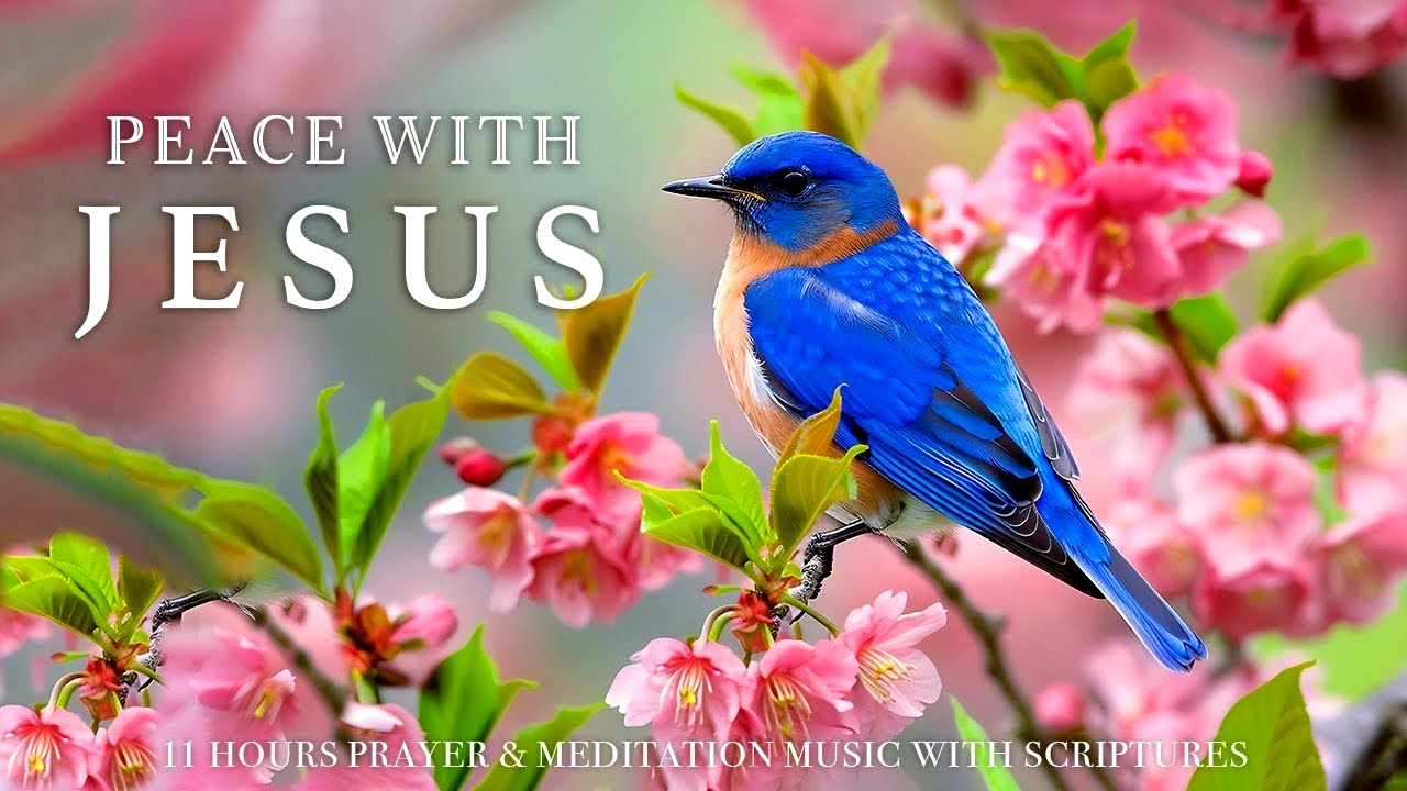 PEACE WITH JESUS | Soothing Worship Piano & Powerful Bible Verses ...