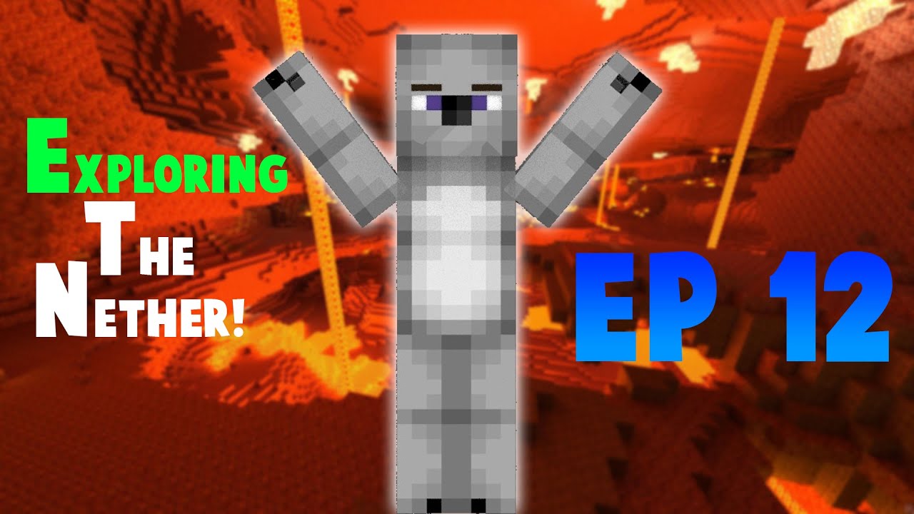 EXPLORING THE NETHER! | Minecraft Girl's Survival Series | Ep 12 - YouTube
