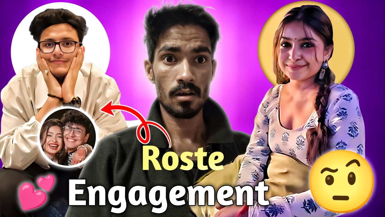 Triggered Insaan 🙋🏻 Engagement 🧑‍🚒 Ruchika Rathore ! Arvind Lafada ...