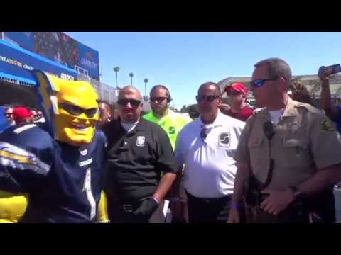 Boltman: Chargers Stadium Security Detained Me 25 Minutes for Not ...