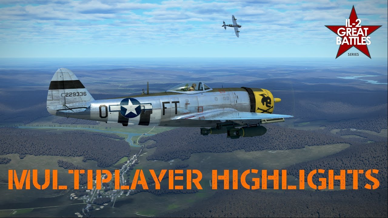 IL-2 Great Battles Multiplayer Highlights 01 - YouTube
