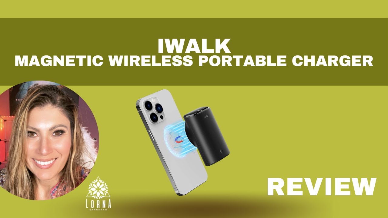 IWALK Magnetic Wireless Portable Charger Review - YouTube