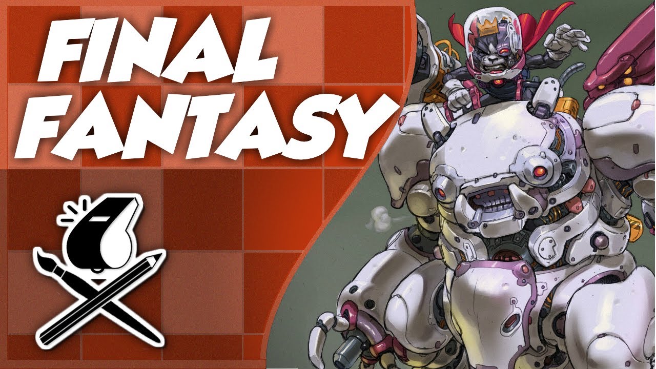 Character Design Challenge: Final Fantasy - YouTube