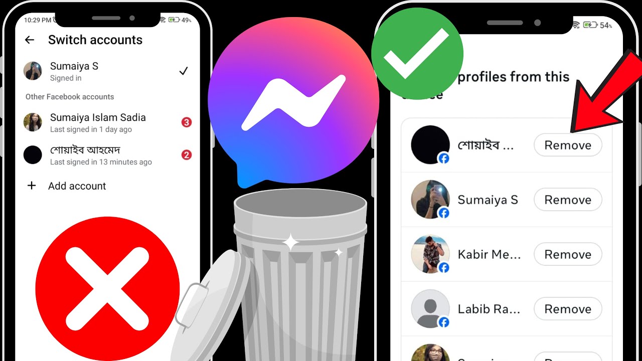 Як Выдаліць Уліковы Запіс у Facebook Messenger 2025 | Як Выдаліць Уліковы Запіс у Messenger ...